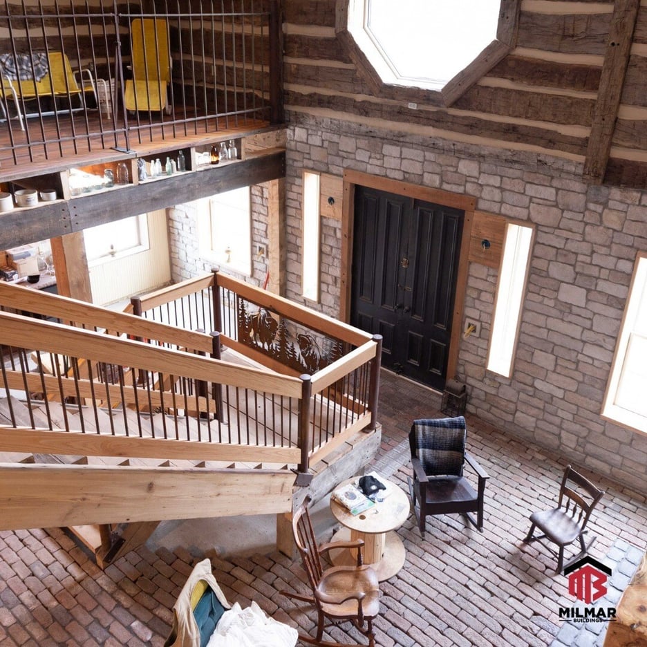Pole Barn Interior Design