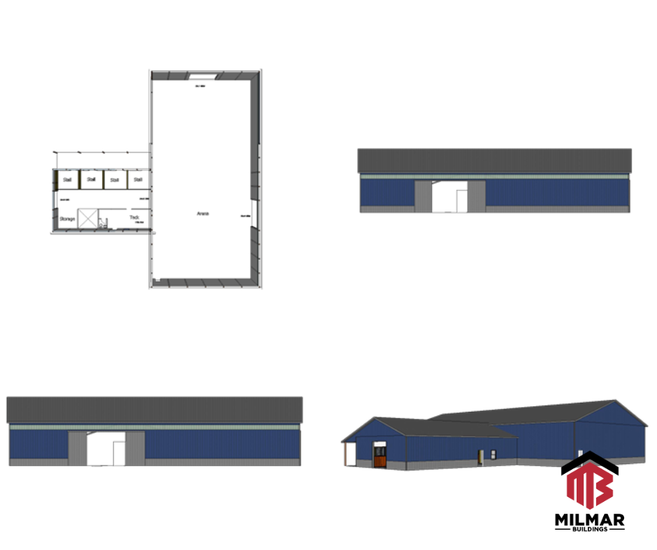 Horse Barn Plans, Designs, & Layouts