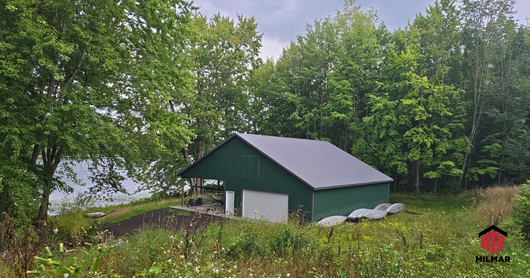 Boathouse Pole Barn, Mason County, MI