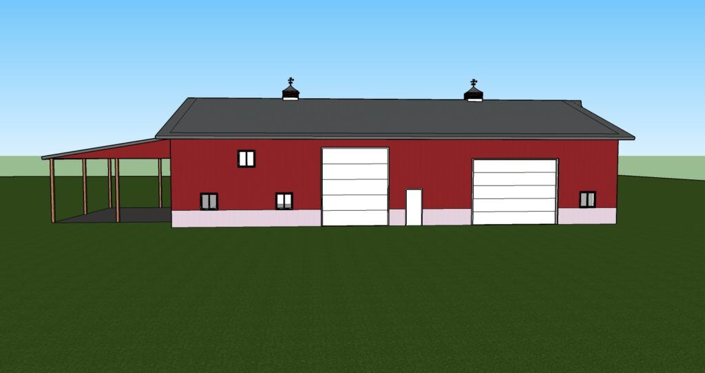 Online 3D Pole Barn Designer